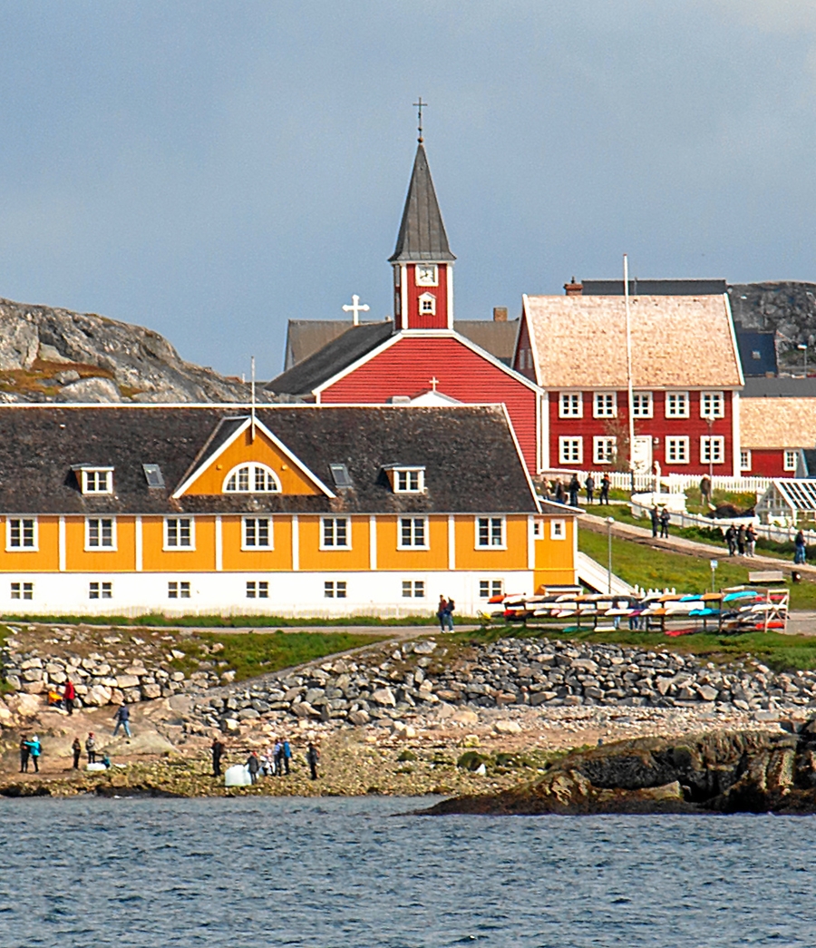 Ziua 2 7 august Zbor Copenhaga Nuuk Bine ati venit in Groenlanda